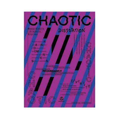 【现货】【Sendpoints】设计五感：乱 Remarkable Graphic Styles-CHAOTIC 平面设计 视觉设计 英文原版图书书籍