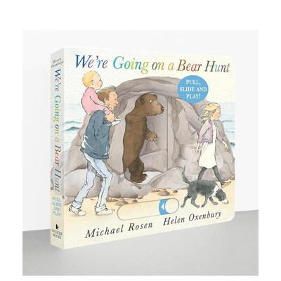 【现货】我们一起去猎熊 互动机关书 We're Going on a Bear Hunt 迈克尔·罗森 Michael Rosen 原版英文儿童趣味 进口图书