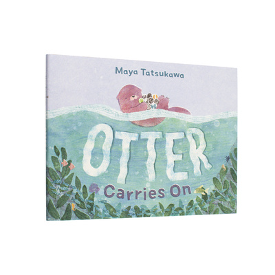 【现货】【插画师立川真野】继续前行的水獭 Otter Carries On 原版英文儿童绘本 进口图书