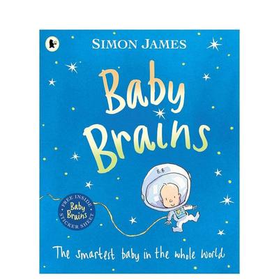 【现货】Baby Brains，天才宝宝 英文原版儿童绘本 红房子童书奖作品适合3-6岁进口图书书籍