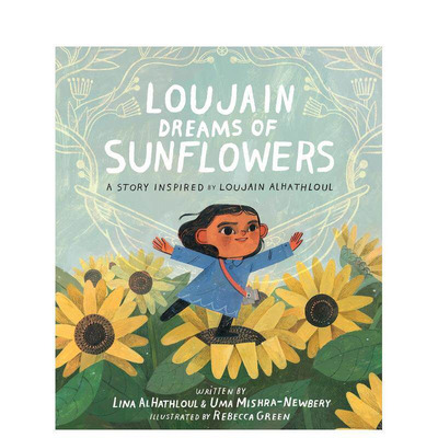 【现货】卢杰恩梦见向日葵 Loujain Dreams of Sunflowers 原版英文儿童绘本图书