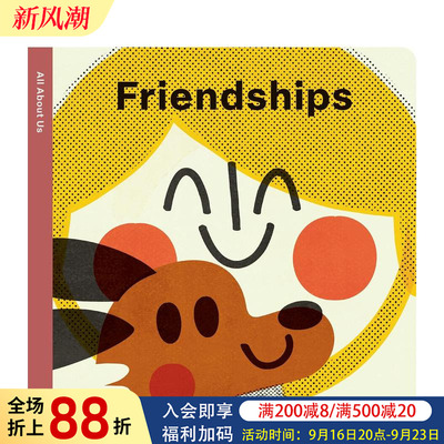 【现货】【关于生活的一切】友谊 Spring Street All About Us: Friendships 英文原版儿童语言/概念启蒙