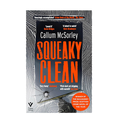 【预售】【麦基尔文尼奖】 Squeaky Clean 英文原版小说书籍外版文学图书进口英语读物Callum McSorley