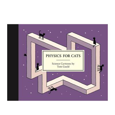 【预售】英文漫画 猫咪物理学 Physics for Cats 原版英文 科学漫画集图书