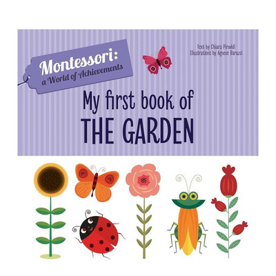 【预售】【蒙台梭利成就世界】我的花园初识书 【Montessori: A World of Achievements】原版英文儿童语言/概念启蒙图书书籍