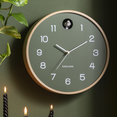 KARLSSON荷兰进口布谷鸟报时挂钟