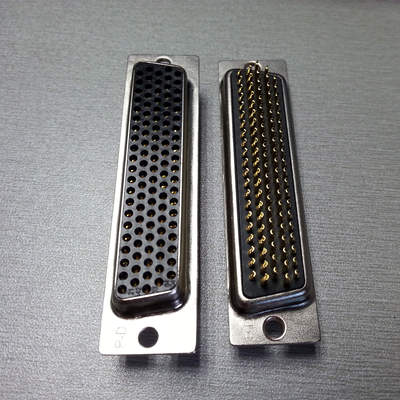 防哈丁多芯矩形公母头连接器铁壳