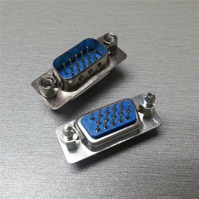 优联康VGA直插焊板连接器公母座