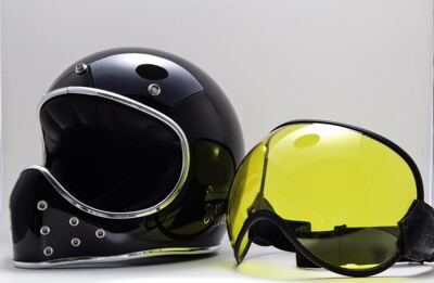 台湾和美国刀锋骑士头盔挡风镜