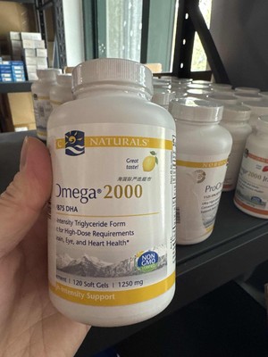 挪威小鱼成人ProOmega 2000浓缩omega3鱼油深海鱼软胶囊高浓度DHA