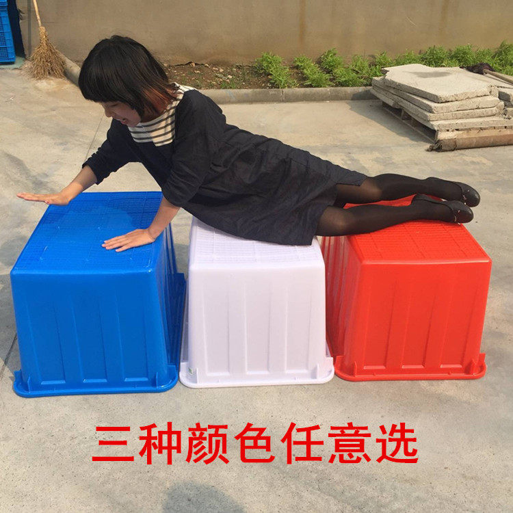 食品级加厚塑料水箱养殖养鱼长方形泡瓷砖桶服装纺织收纳方箱大号