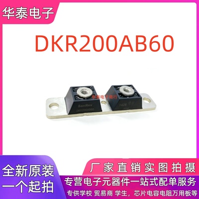 全新原装 SanRex/三社 DKR200AB60 200A 600V 双二极管模块 现货