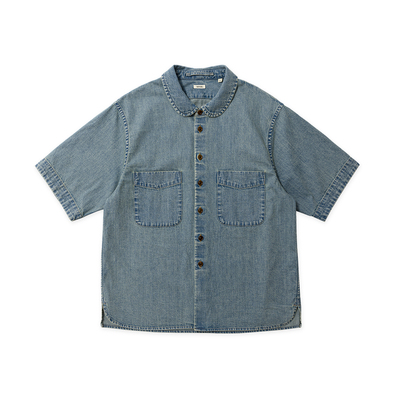 TACITURNLI DENIM PEANUT T-SHIRT 丹宁皮纳特短袖衬衣