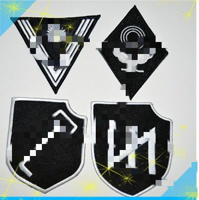 DIY定制德纪念臂章 魔术贴 衣贴 臂章定制章