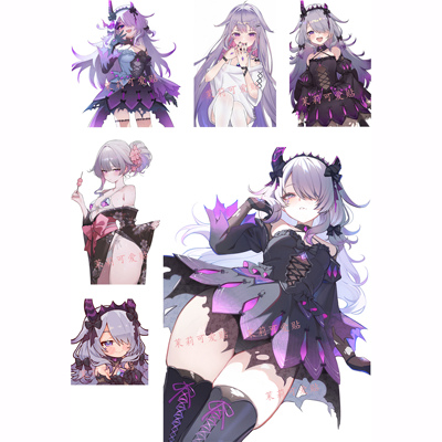 古石碧珠贴纸笔记本行李箱贴纸