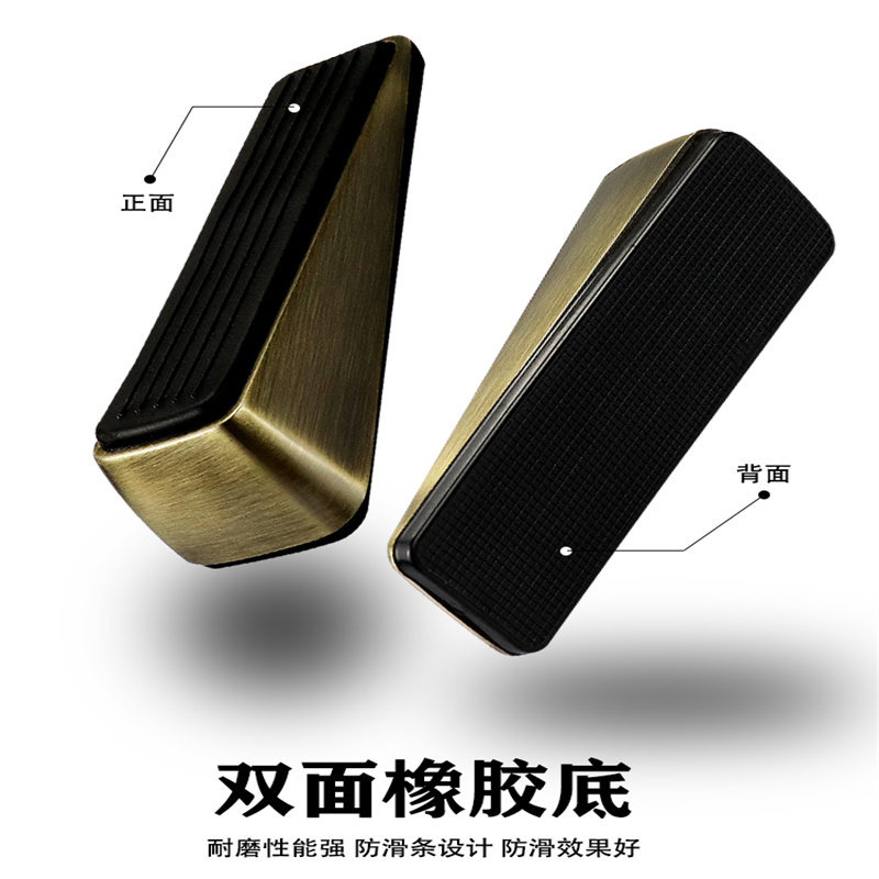 免打孔门档门阻器硅胶防风防撞固定式门档