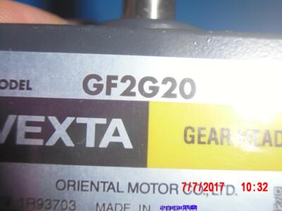 议价GF2G20原装现货减速机VEXTA