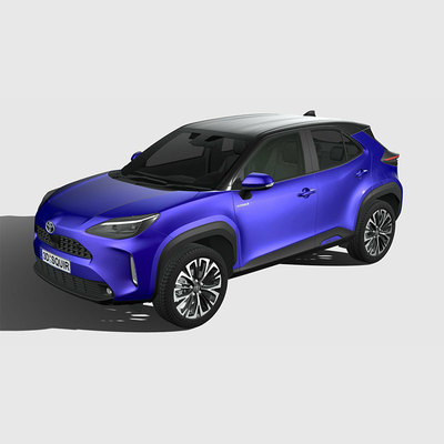 344.丰田SUV Toyota Yaris Cross 2021 3D模型 FBX汽车模型