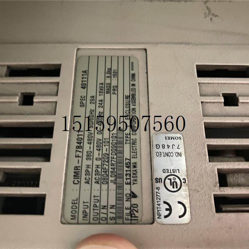 议价安川F7系列CIMR-F7B4011 380v实物拍摄质量好货议价_虎窝淘