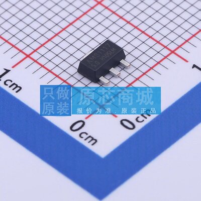 线性稳压器(LDO) AMS1117-5.0 SOT-89-3 原装正品 电子元器件配单