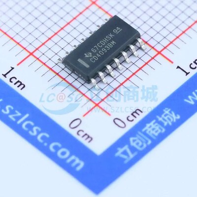 逻辑门 CD4093BM96 SOIC-14 原装正品 电子元器件配单