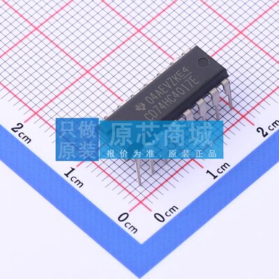 计数器/分频器 CD74HC4017E DIP-16 原装正品 电子元器件配单