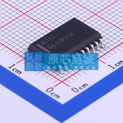 缓冲器/驱动器/收发器 74AC245SCX SOIC-20-300mil 电子元器件