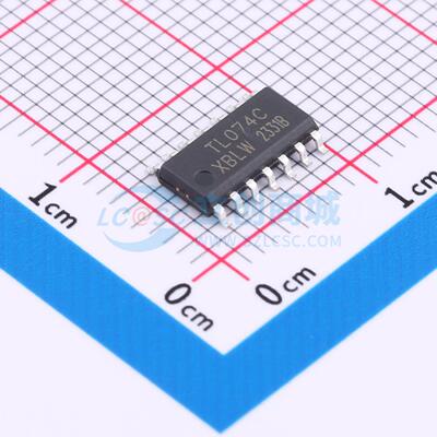 运算放大器 TL074CDTR(XBLW) SOP-14 原装正品 电子元器件配单
