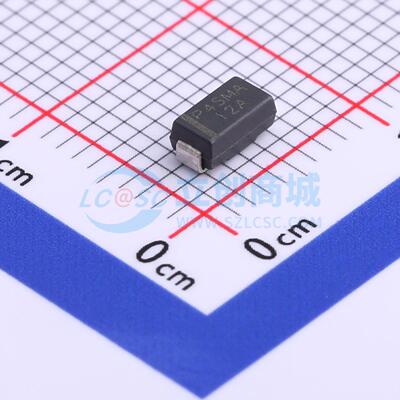 TVS/ESD管 P4SMA12A SMA(DO-214AC) 10.2V 23.95A YANGJIE(扬杰)