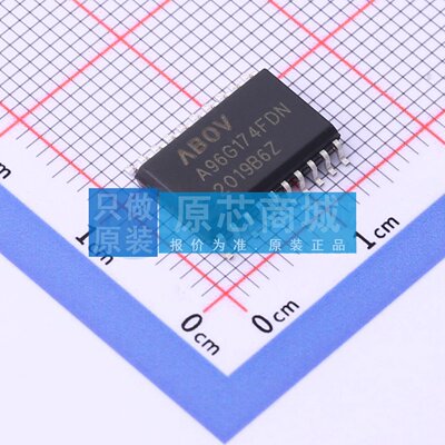 单片机(MCU/MPU/SOC) A96G174FDN SOP-20-300mil 电子元器件配单