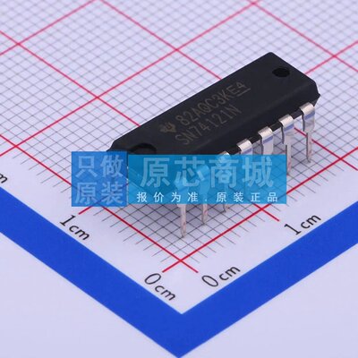单稳态多谐振荡器 SN74121N DIP-14 原装正品 电子元器件配单