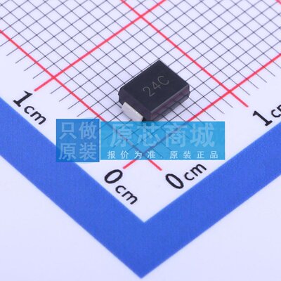 TVS/ESD管 P6SMB24CA DO-214AA 20.5V 18.07A TKS(兴勤)