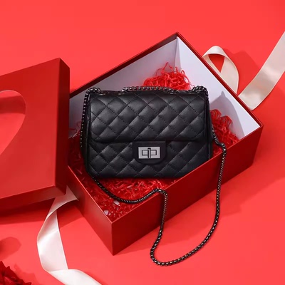 Viney包包2026新款真皮女包小包2025高级感通勤轻奢链条包斜挎包