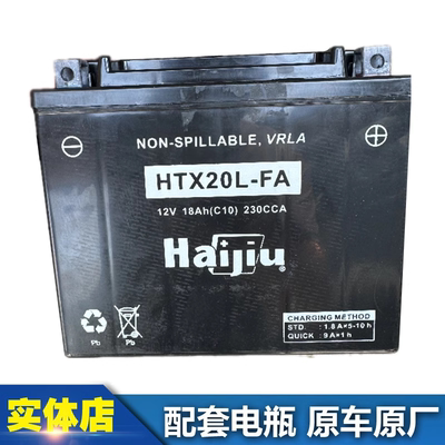 庞巴迪摩托艇火花90 215 260 300 170钓鱼艇电瓶干电池HTX20L-FA