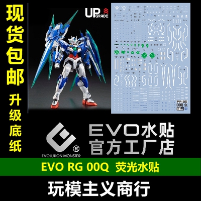 RG00Q量子高达全刃式样水贴