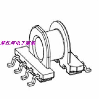 ep7骨架高频电源变压器磁芯4+4脚