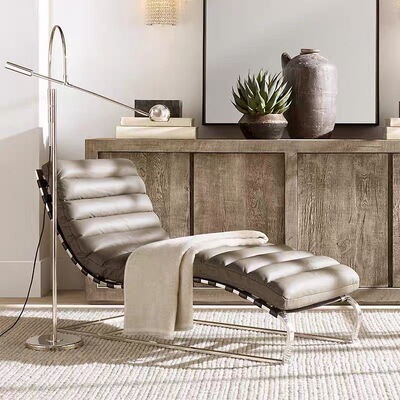 lc4柯布西耶躺椅中古风休闲椅设计师Oviedo Chaise躺椅沙发椅