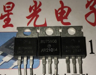 RU75N08R WFP75N08 LTP75N08 原装进口拆机 质量保证 现货可直拍