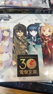 WS简中电击文库 散包盲盒类产品拆开不退