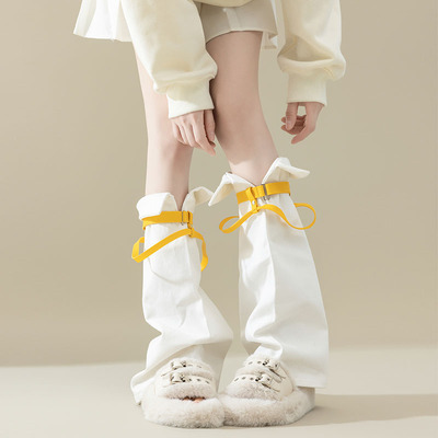 茶小啾cosplay女姬小满中筒袜JK