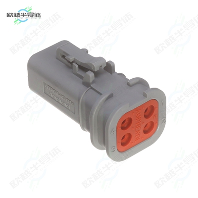 ATP06-4S-OMGRY[连接器4 POSITION PLUG, SOCKET, OVERMOL]