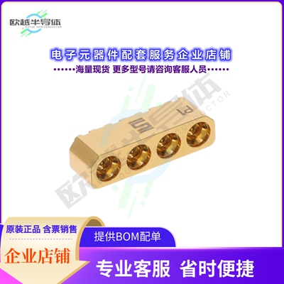 GPPC-PF-1-04-HG-ST-SL[连接器MULTI-POSITION SMPM 4 POSITION F