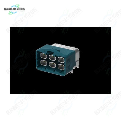 VNTBR23Z2001SR[连接器VE-NET, 2X3, RA, UNSEAL, Z CODE]