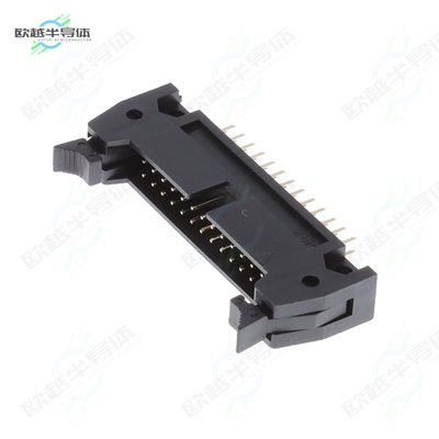 MHR-26-VUAS[连接器SHORT LATCH HEADER 26P 2.54MM PI]