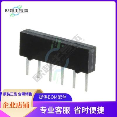 4306R-101-104【RES ARRAY 5 RES 100K OHM 6SIP】