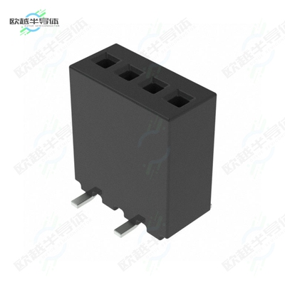 RSM-104-02-T-S[连接器CONN RCPT 4POS 0.05 TIN SMD]