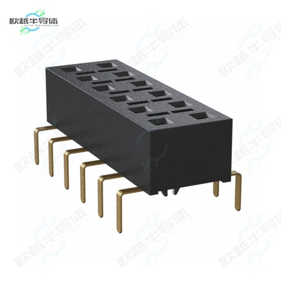 HLE-106-02-G-DV-PE-LC[连接器CONN RCPT 12POS 0.1 GOLD PCB]