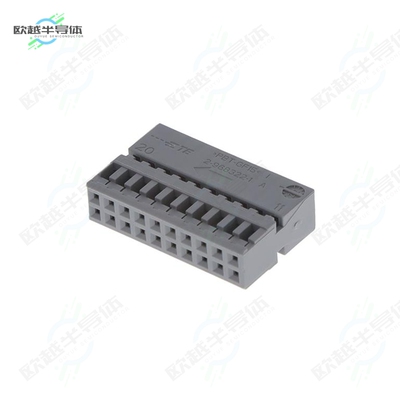 2-968322-1[连接器CONN RCPT HSG 20POS 2.54MM]