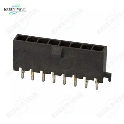 2-1445093-8[连接器CONN HEADER VERT 8POS 3MM]