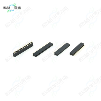 2041-1X10G00SA[连接器PCB SOCKET, SINGLE ROW, 10 PIN,]